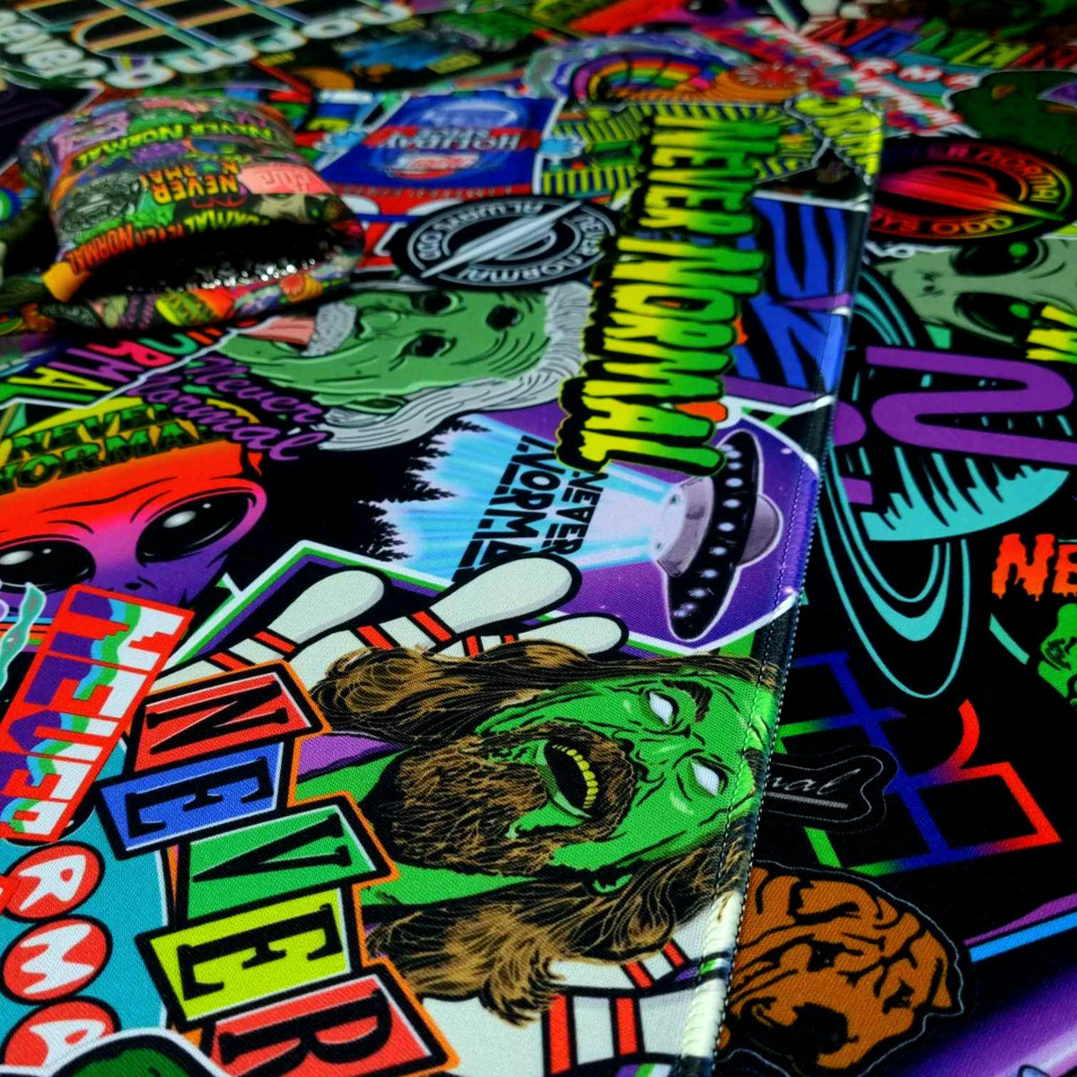 PREORDER: StickerBomb Build Mat – Never Normal Customs